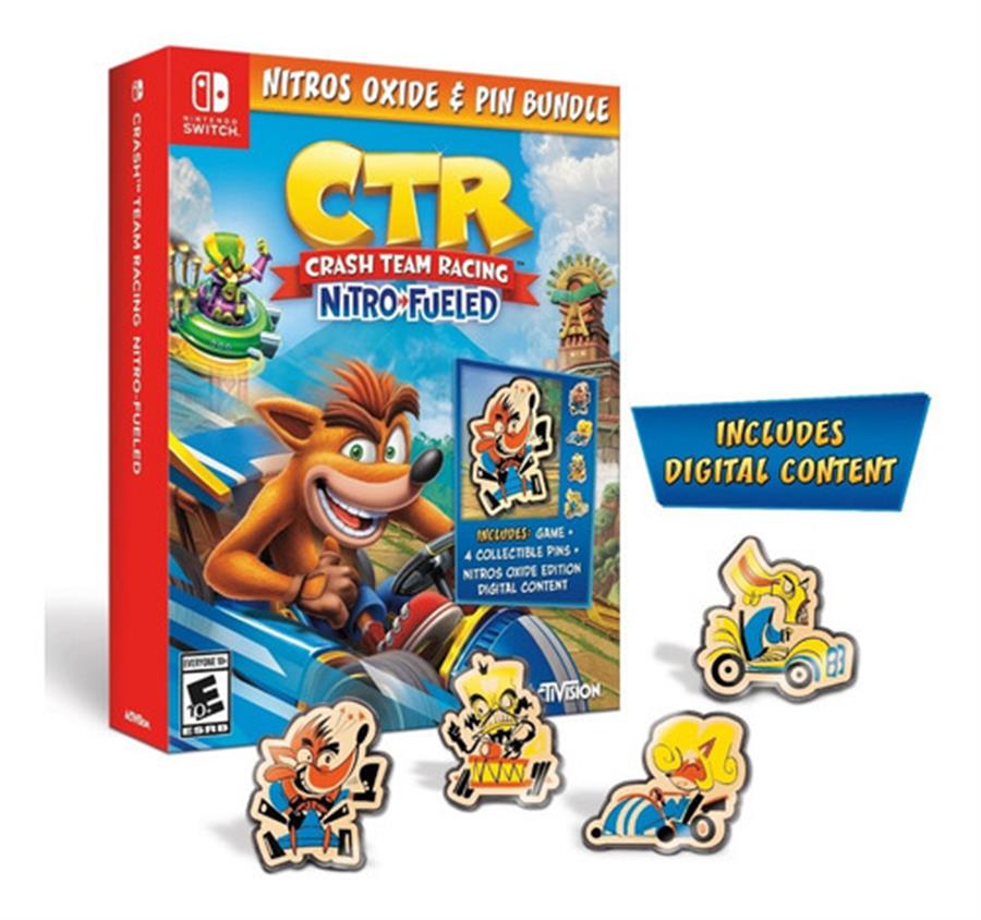 Crash CTR nitro special pin edition Switch